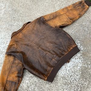 M. Julian | Jackets & Coats | Vintage M Julian Og Bomber Jacket W Silk ...